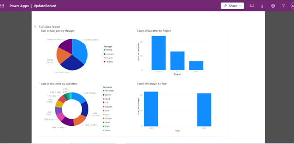 Integration Power BI Report with Canvas App Integration Power BI Report with Canvas App